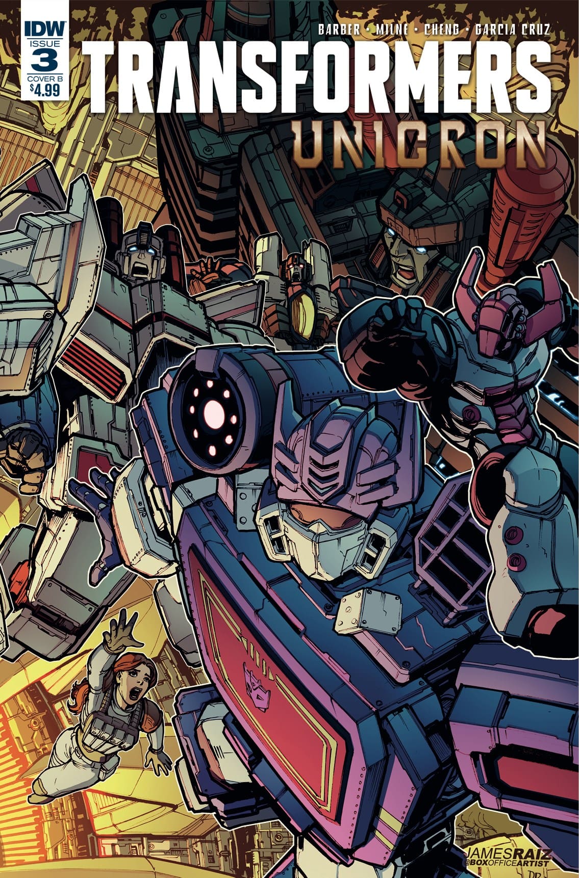 IDW Comic Review: Transformers Unicron #3